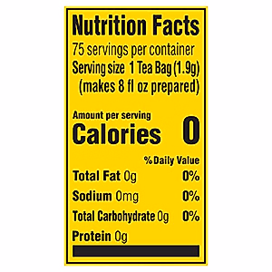 Lipton Tea Bags For a Delicious Beverage Decaffeinated Black Tea Caffeine-Free and Made With Real Tea Leaves 75 Tea Bags