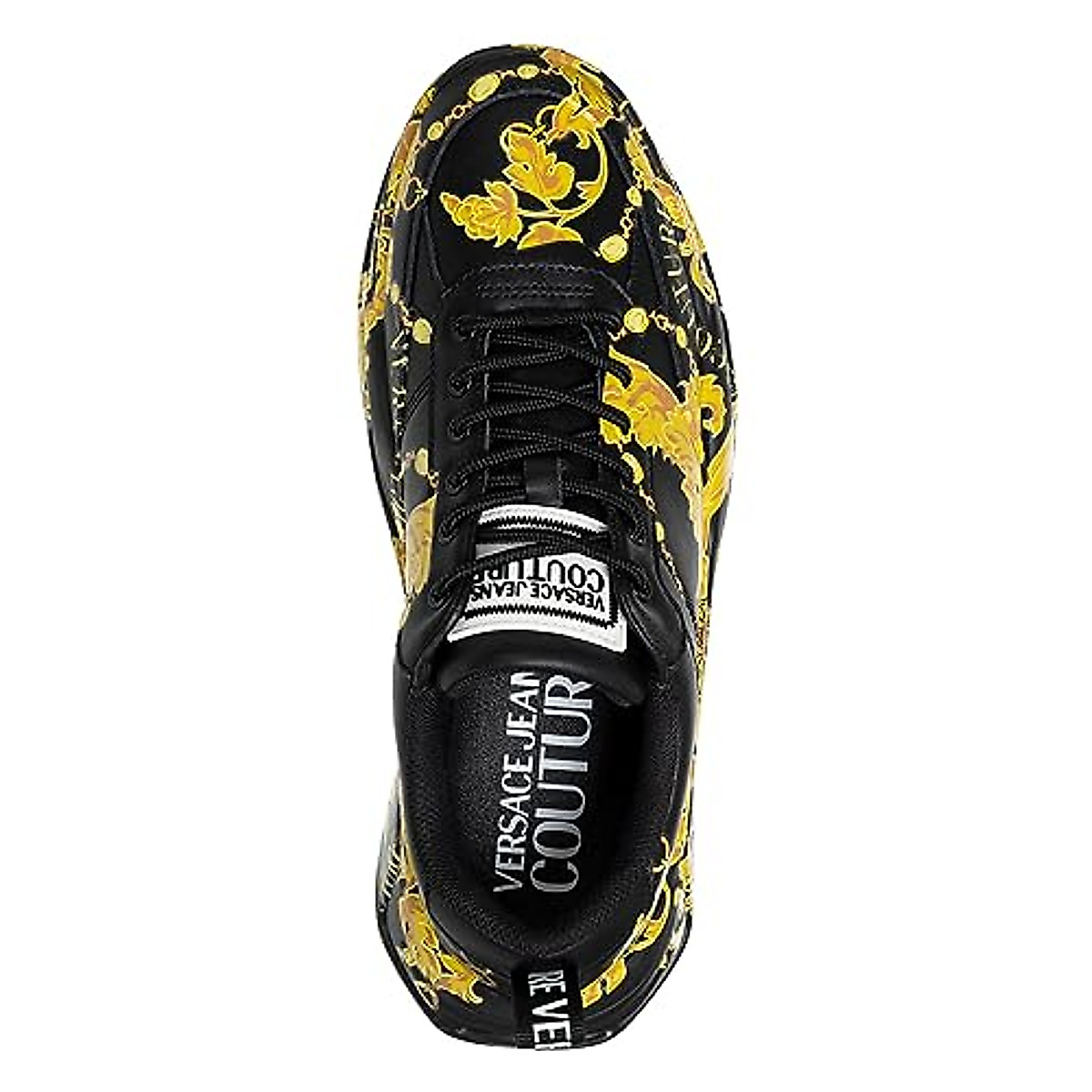 VERSACE JEANS COUTURE Men Stargaze Sneakers Black 8 US