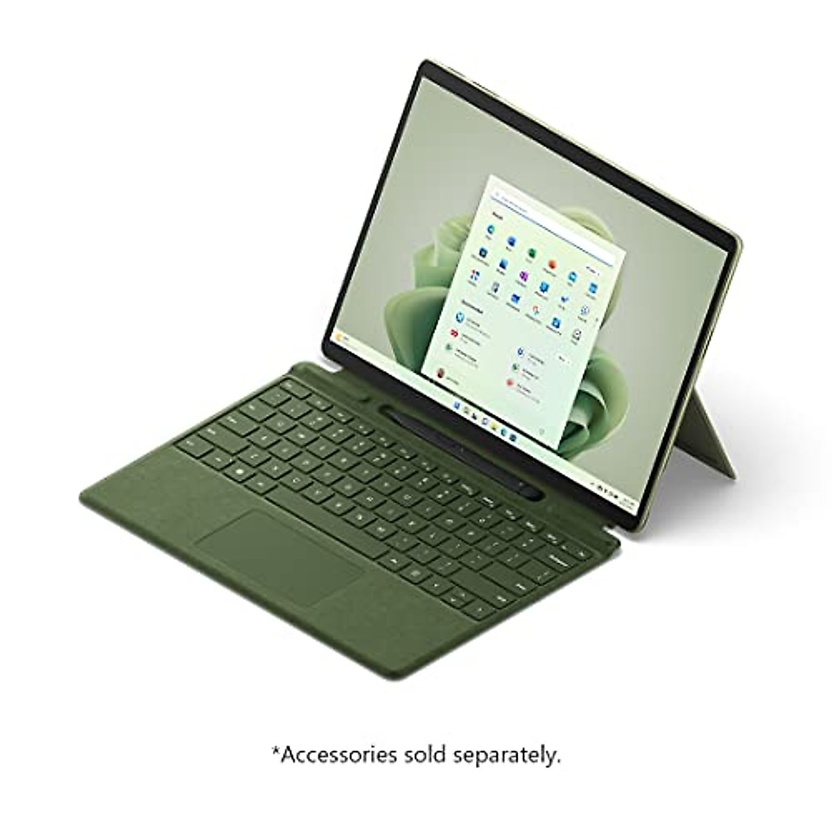 Microsoft Surface Pro 9 (2022), 13" 2-in-1 Tablet & Laptop, Thin & Lightweight, Intel 12th Gen i5 Fast Processor for Multi-Tasking, 8GB RAM, 256GB Storage with Windows 11, Forest