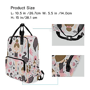 Backpack Cute Ballerina Girl Schoolbag 1-3th Grade for Toddler Teen Girls Kids