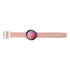 SAMSUNG Galaxy Watch Active2 - IP68 Water Resistant, Aluminum Bezel, GPS, Heart Rate, Fitness Bluetooth Smartwatch - International Version (R830-40mm, Pink Gold)