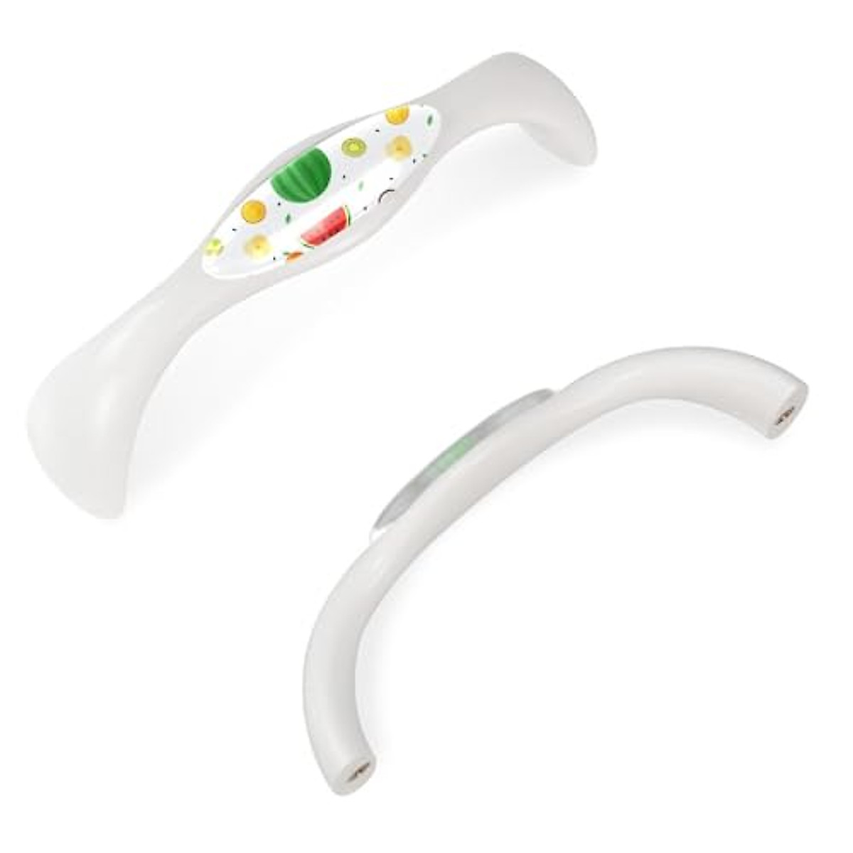 Pull Handle Fence Handle Long Cabinet Handles for Interior, Closet, Drawer, Outdoor, Garage, Colorful Fruit