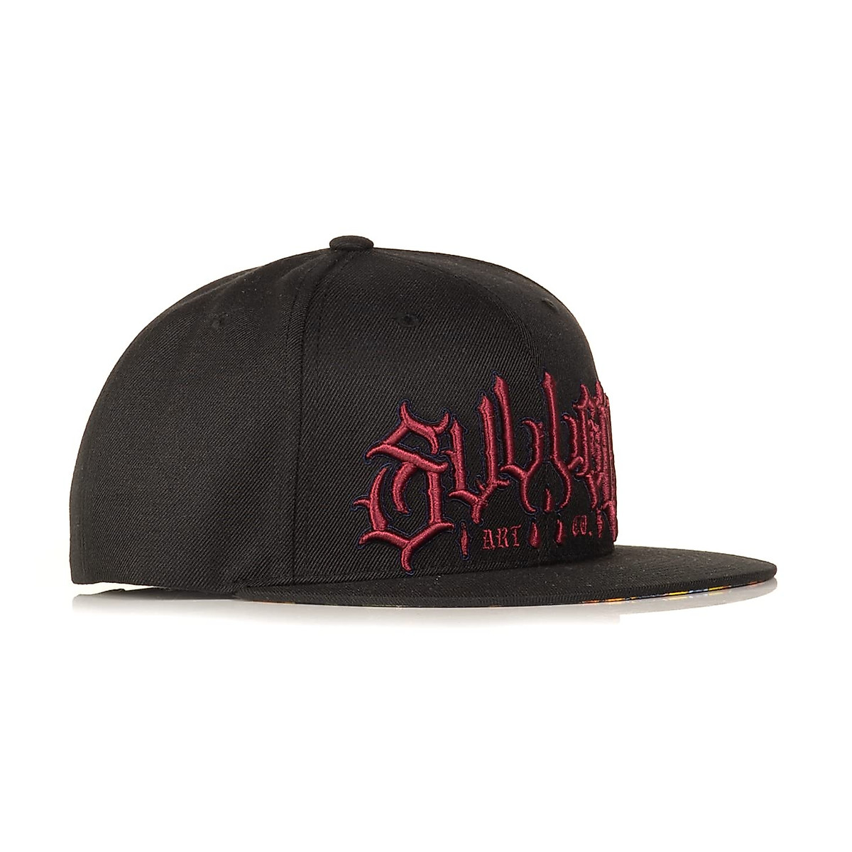 Sullen Nightfall Lifestyle Graphic Snapback Adjustable Hat Black