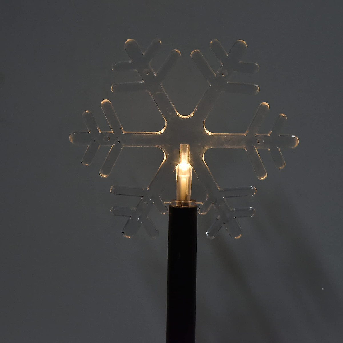 Solar Light Snowflake, Snowflake Shape Practical Solar Lawn Light for Courtyardsyard for Home for Garden Landscape for Outdoor