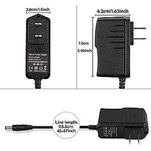 9V AC Adapter Power Supply Charger for Brother P-Touch PT-D210 PTD200 PTH110 PT-1880 Label Makers Machine AD-24 AD-24ES AD-20 AD-30, for Dymo LabelManager LM160 LM450 LM400 LT-100H