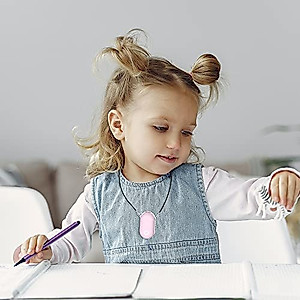 Small Portable Air Purifier,Travel-Size Air Purifiers,Personal Ionizer Air Purifier Necklace ,100% No Static ,so you can enjoy the refresh air. (pink), 2.32 x 1.25 x 0.55, JO-2002