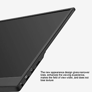 Portable Monitor,15.6inch 1080P HDR USB C Laptop Monitor Computer Display Gaming Monitor,External Monitor for Laptop PC Phone Switch