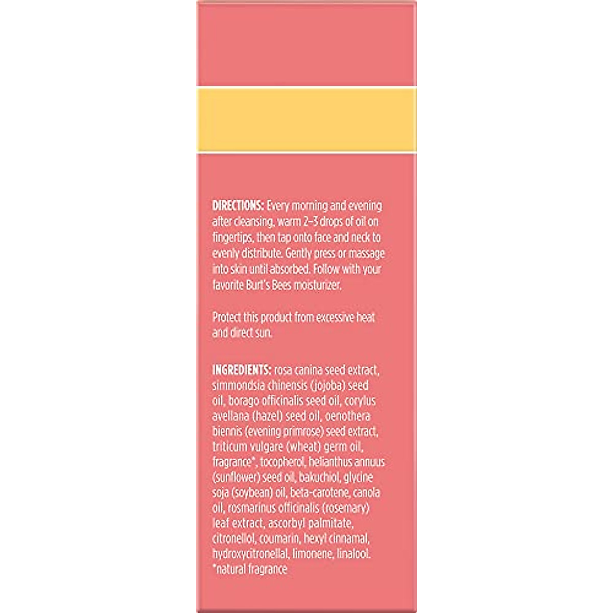 Face Oil, Burt's Bees Hydrating & Anti-Aging Facial Care, 0.05 fl oz Ounce (Packaging May Vary)