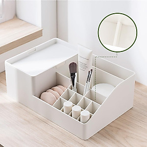 Poeland Cosmetic Storage Box Makeup Organizer Cabinet and Vanity Organizer