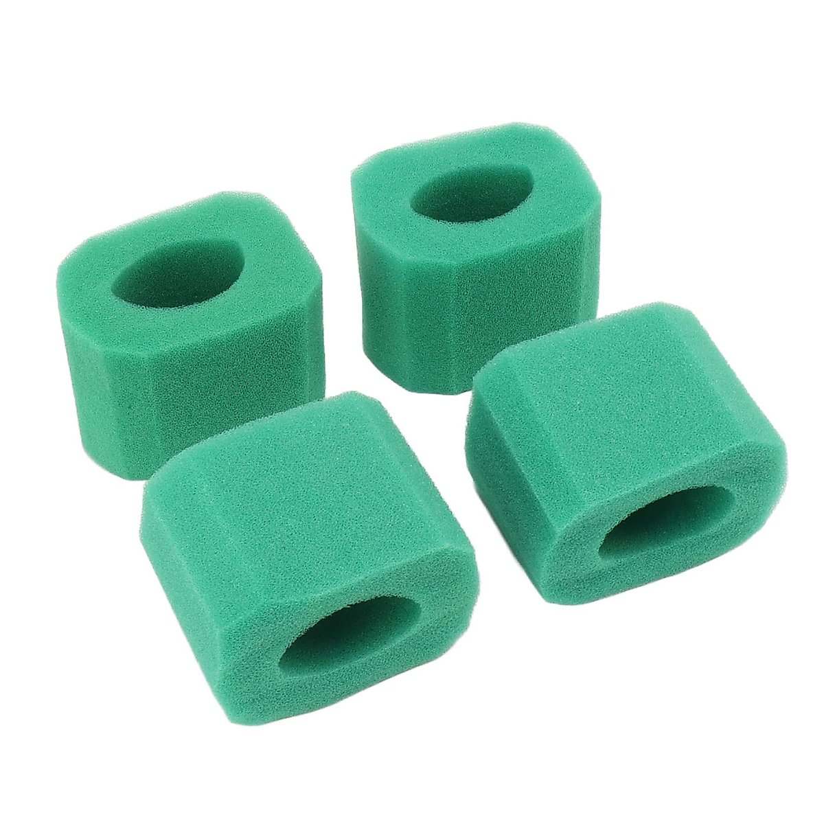 Aqur2020 4pcs Pool Filter Cartridge Sponge Pool Filter Sponge Cartridge Replacement Reusable Practical Filter Foam for Pool Pump