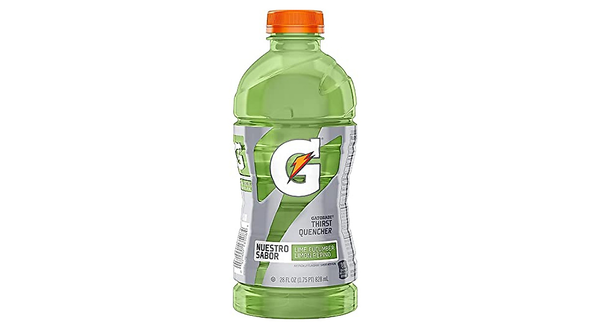Gatorade Cucumber Lime Sports Drink - 28 oz, Pack of 15