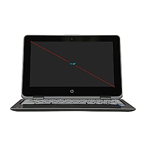 HP Chromebook 11 x 360 2-IN-1 11.6 inches (1366x768) TOUCHSCREEN, Celeron Dual-Core N3350, 32GB SSD, 4GB, Bluetooth, Webcam Chrome OS (GRAY) (Renewed)