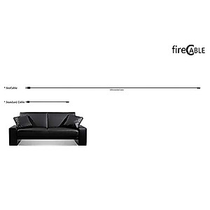 fireCable Super Long (20') Streaming Stick USB Cable, Replacement Adapter for Streaming TV Sticks (Eliminates Extension Cords)