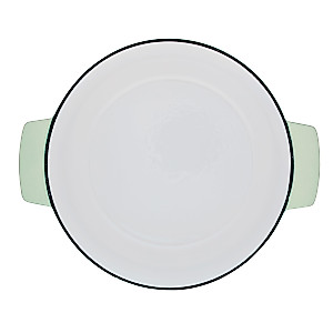 KitchenAid Enameled Cast Iron Dutch Oven/Casserole, 6 Quart, Pistachio