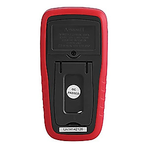 Digital Capacitance Meter, Multimeter Professional Capacitor Tester, 0.1pF-20,000uF Capacitor Tester, 9 Files Battery Powered Capacitor Meter Tester with 6013L LCD Display