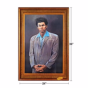The Kramer Portrait Seinfeld Faux Frame TV Cool Wall Decor Art Print Poster 24x36