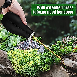 Bulb Duster Sprayer Insect Buster – Handheld, 7" Extendable Applicator Dispenser for Diatomaceous Earth & Other Home Powder Applications – Non-Toxic Assemble Garden Farm