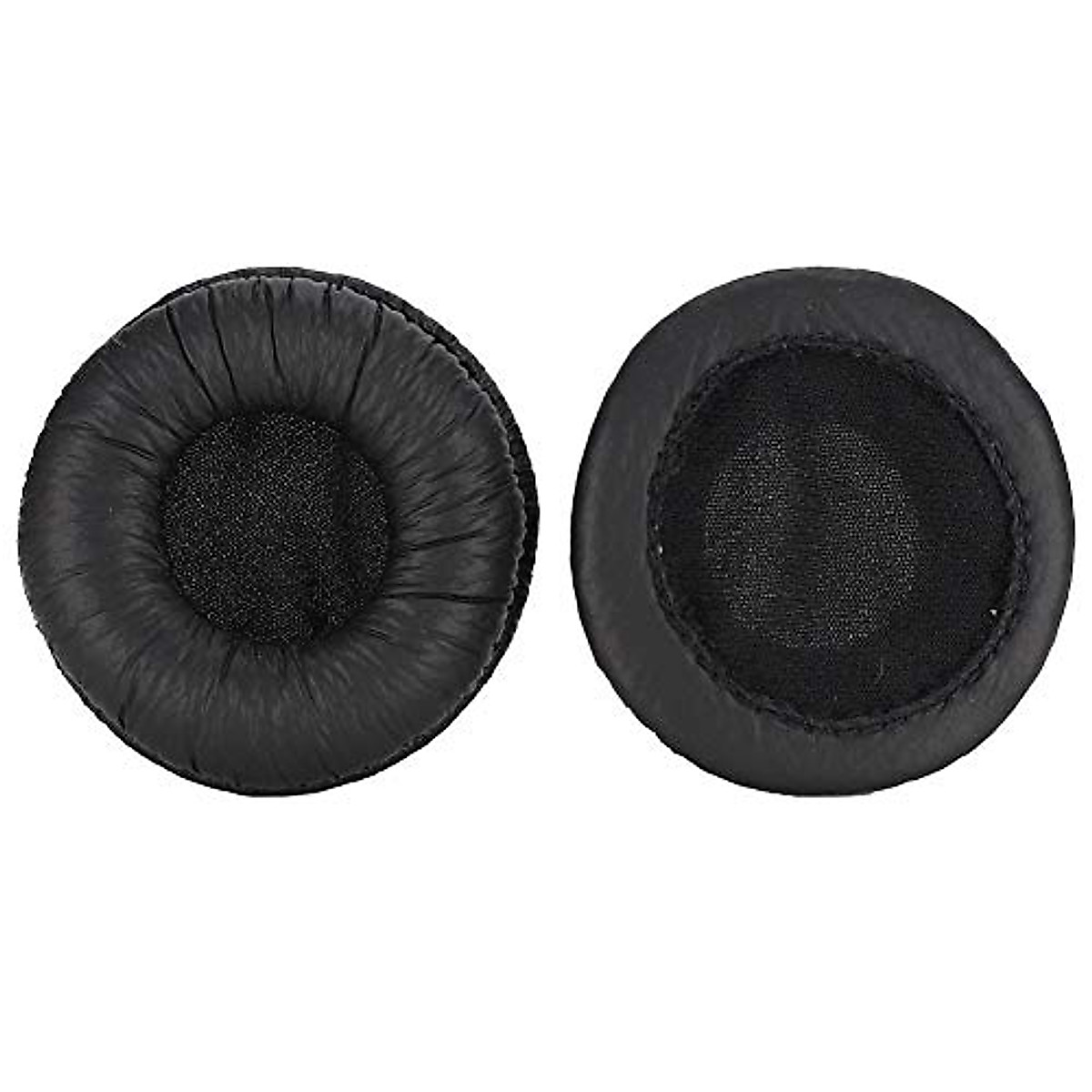 01 Ear Pads Cotton Cushion Durable Earphone Ear Pads, Ear Pads Cushion, Black for Home 55mm Headphones