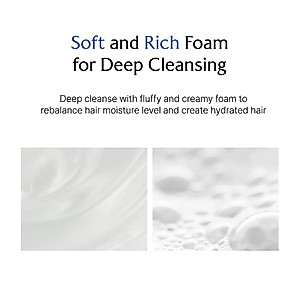 LA'DOR Wonder Bubble Volumizing Anti Frizz Moisture Shampoo for Dry Hair w/ 8 Peptides, Keratin, Sacran, Hyaluronic Acid, Urea for Fine Damaged Frizzy Curly Hair - Paraben Free 8.5 Fl Oz LADOR Korea