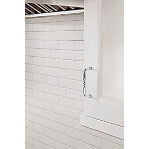 Amerock | Cabinet Pull | Polished Chrome | 3 inch (76 mm) Center to Center | Everyday Heritage | 1 Pack | Drawer Pull | Drawer Handle | Cabinet Hardware