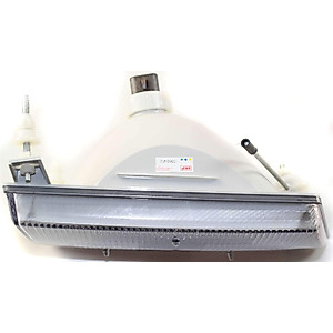 Evan Fischer Driver and Passenger Side Headlight Set of 2 Compatible with 1997-2002 Ford E-150 Econoline, 1997-1998 E-350 Econoline, 1997-2002 E-150 Econoline Club Wagon & 1997-2002 E-250 Econoline