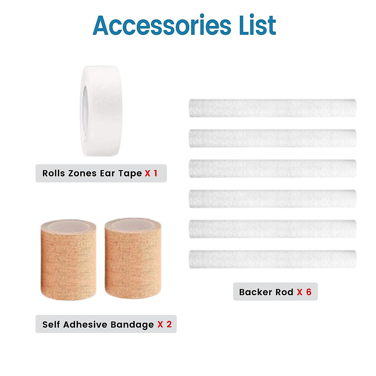 Doberman Ear Posting Kit - Stand Up Support Tool with Tape for Pinscher Dogs' Ears