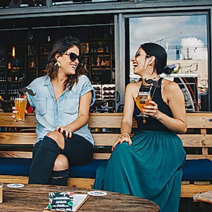 VALICLUD 20Pcs Mustache Party Straws Striped Paper Straws Drinking Straws for Wedding New Year Birthday Party Supplies Black