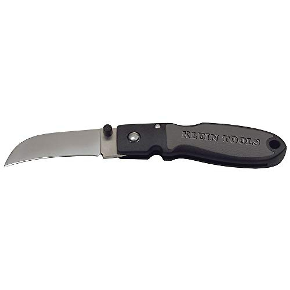 KLEIN TOOLS 44004 Lightweight Lockback Knife with Nylon Resin Handle, 2-3/8-Inch Sheepsfoot Blade