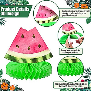 KatchOn, One In A Melon Centerpieces for Tables - 9 Pieces | One In A Melon Party Decorations 1st Birthday, Watermelon Birthday Decorations | Watermelon Party Decorations, Watermelon Table Decorations