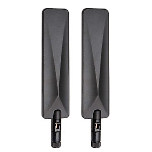 Bingfu 4G LTE Cellular Trail Game Camera Antenna 9dBi RP-SMA Male (2-Pack) Compatible with Spypoint Stealth Cam Tactacam Cuddeback Camera Wireless Router Security Camera