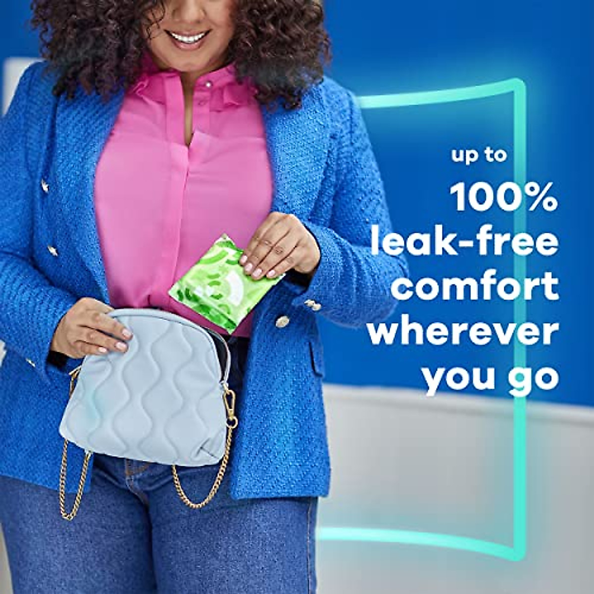 Always Maxi Feminine Pads For Women, Size 1 Regular Absorbency, Without Wings, Unscented, 48 Count