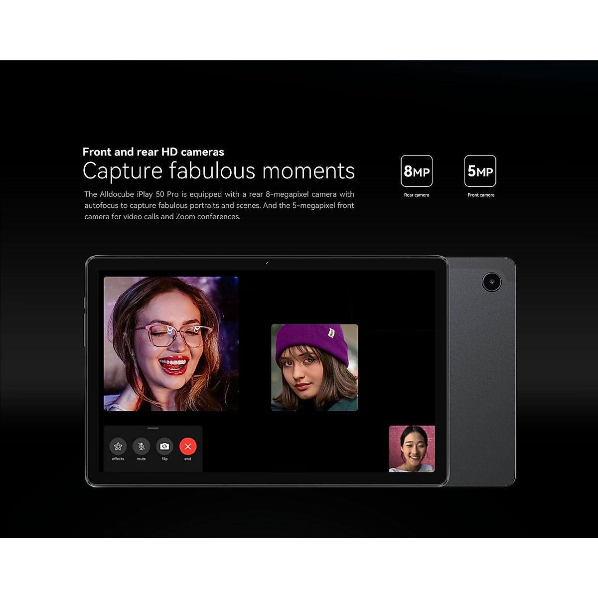 AXCID Alldocube iPlay 50 Pro 10.4inch 2K Helio G99 Android12 8GB RAM 256GB ROM 4G LTE Phonecall Tablet PC