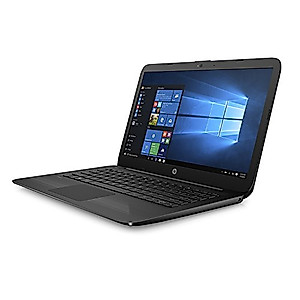 Business HP Stream Laptop PC with 1-Year Office 14" HD WLED-backlit Display Intel Celeron Dual Core-Processor 4GB RAM 32GB eMMC Hard Drive Bluetooth HDMI Webcam Windows 10-Black
