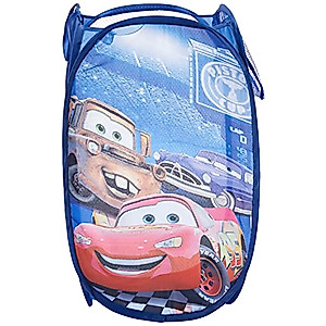 Disney Cars Pop Up Hamper Blue 1'2" x 1'2" x 1'8"