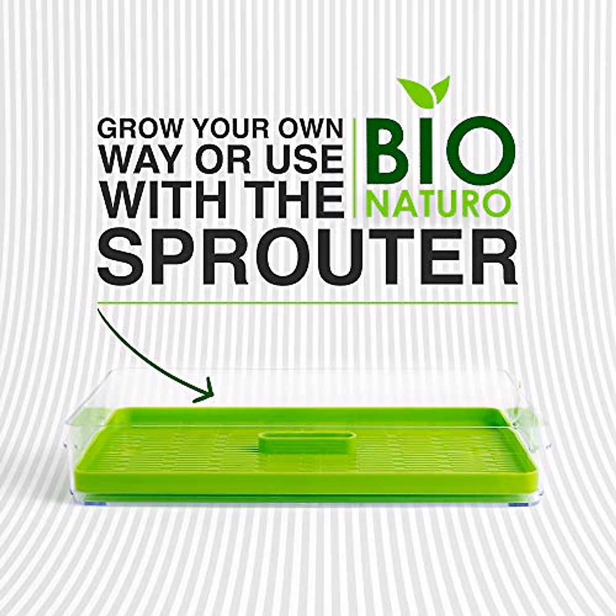 Microgreens Seeds Kit Organic NonGMO Heirloom - Seeds | 6-Pack (150g) Alfalfa, Arugula, Beetroot, Cress, Radish, Sunflower | Indoor Planting and Sprouting