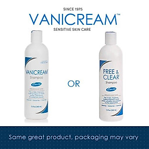 Vanicream Shampoo For Sensitive Skin 12 OZ (Pack of 3)