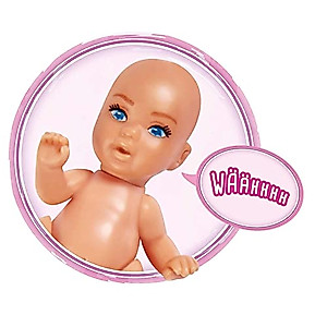 Simba Steffi Love 105733480 Baby Happiness, Pregnant Doll with Baby and Great Sounds, Baby Accessories and Baby Seat