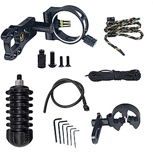 SinoArt Compound Bow 30-55lbs 24"-29.5" Archery Hunting Equipment Max Speed 310fps with Accessories Right Handed