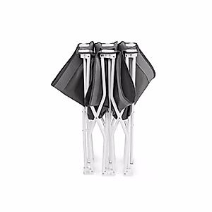 Regalo Portable My Cot, Gray, Toddler Cot, 48" Long, 24.5" Wide, Toddler Bed, Includes Fitted Sheet