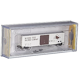 Bachmann Trains - ACF 50'-6" OUTSIDE BRACED SLIDING DOOR BOX CAR - McCLOUD RIVER - N Scale (19660)
