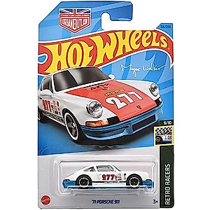 Hot Wheels '71 Porsche 911 (White) 2023 Retro Racers