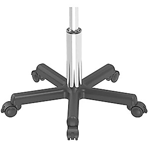 Rolling Swivel Stool Saddle Stool On Wheels, Massage Beauty Saddle Chair with wheel- Adjustable Swivel Salon Stool for Manicure Tattoo Spa Salon for Kitchen,Salon,Bar,Office,Massage ( Color : White1 )