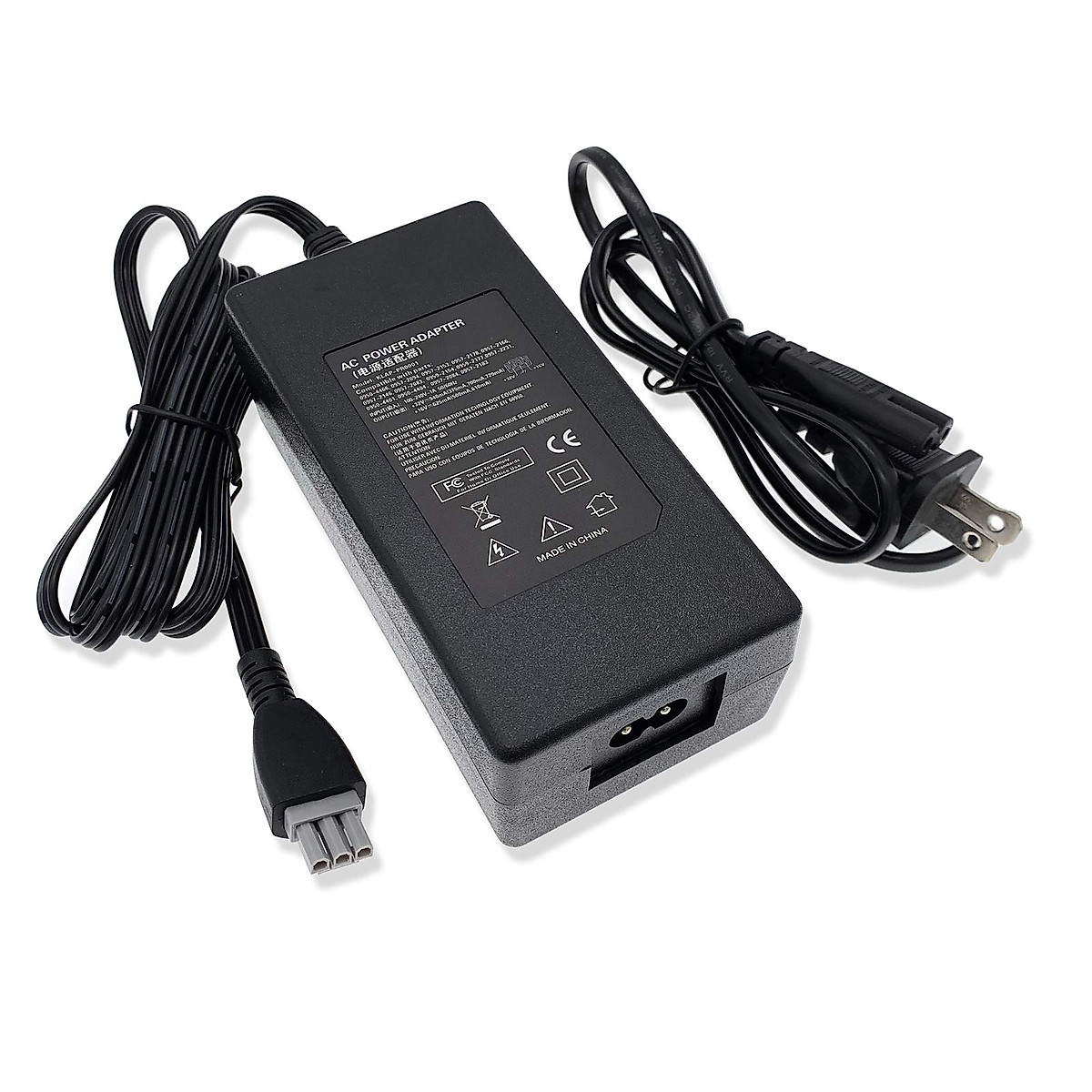 CBK ® New AC Adapter Charger for HP Photosmart C4480 C4485 C4400 7260w 7268 7450 7600w 7660 7660v 7700 7760 7755 7765/DeskJet 5655 5700 5740 5850w 9670 9600 Printer Power Supply Cord 0950-4401
