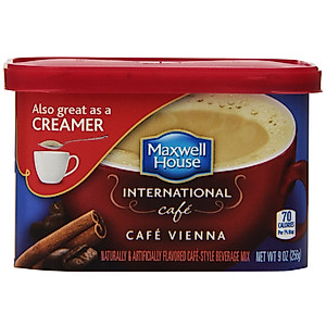Maxwell House International Coffee Cafe Vienna, 9-Ounce Cans (Pack of 4)