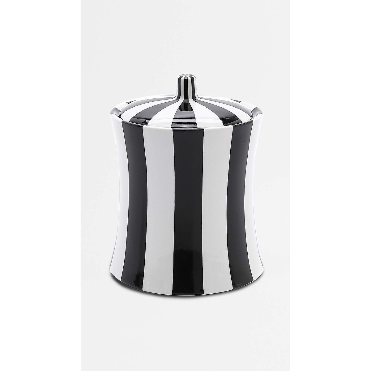 Jonathan Adler Secrets Canister, Black/White, One Size