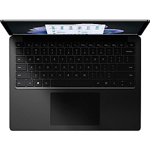 Microsoft Surface Laptop 5, 15.6" FHD Touchscreen, Backlit, Intel Core i7-1255U (10-core up tp 4.70 GHz), Intel Iris Xe Graphics, 8GB DDR5 RAM, 1TB SSD, Windows 11 Pro, Black, with MTC Stylus Pen