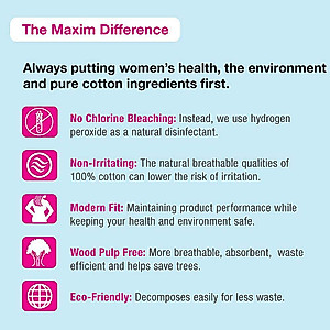 Maxim Facial Wipes, 100% Organic Cotton Face Wipes, 60ct, Moisturizing Makeup Remover Wipes Biodegradable Facial Wipes, Hypoallergenic Without Harsh Chemicals, 2 Packs of 30