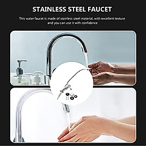 SOLUSTRE Faucet Taps Water Spigot Filtration Systems Tap Water Tap Stainless Steel Water Dispenser