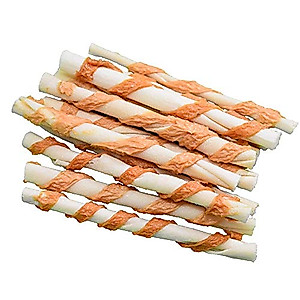 Beefeaters Beefhide 5" Twists with Chicken Treats for Dogs | 36 oz, One Size (348856)