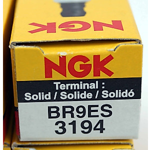 NGK Spark Plugs 3194 BR9ES SOL Plug BX10